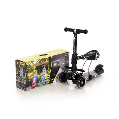 Тротинетка със седалка 2в1 LORELLI SMART Red FIRE | ПАТИЛАНЦИ