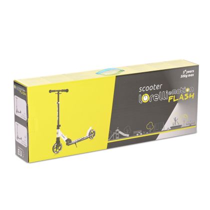 Сгъваема тротинетка Lorelli FLASH Bright WHITE | ПАТИЛАНЦИ