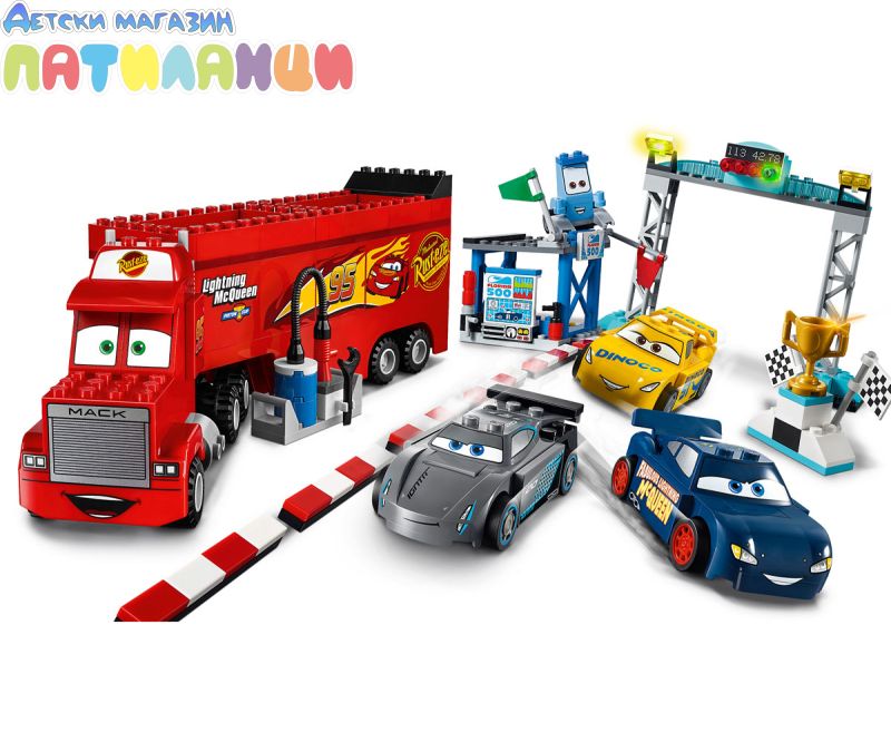 LEGO Juniors 10745 - Финално състезание Florida 500