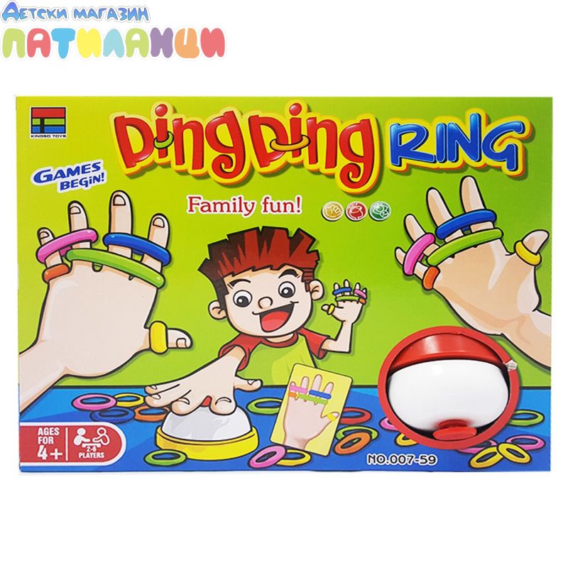 Настолна занимателна игра DING DING RING | ПАТИЛАНЦИ