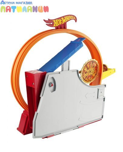 Комплект за игра писта Hot Wheels Speedy Pizza Pick-Up HKX44 | ПАТИЛАНЦИ