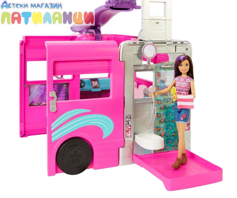 Barbie Кемпер на Барби Mattel HCD46 - Barbie Dream Camper| ПАТИЛАНЦИ