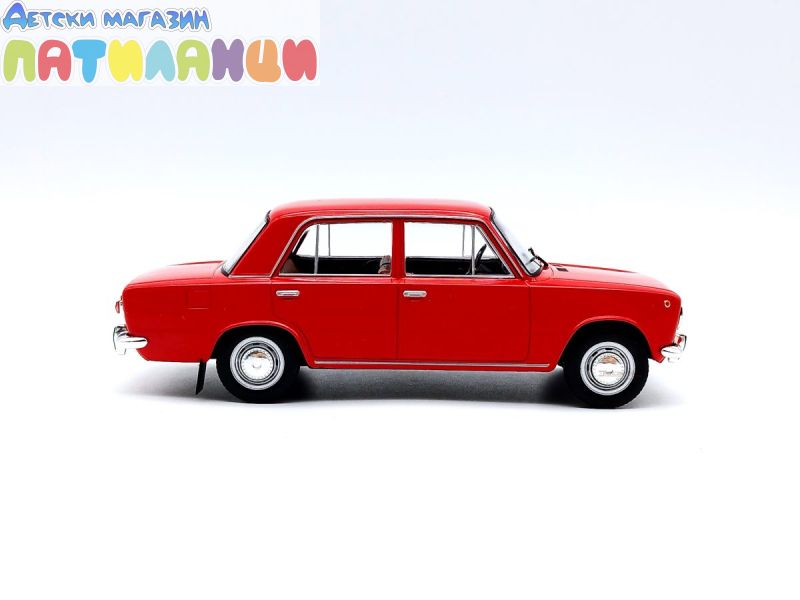 Метална кола LADA 1200 Red - 1970 Hachette ABACR903 | ПАТИЛАНЦИ