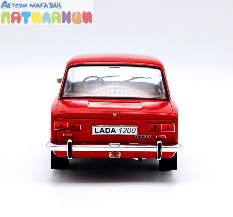 Метална кола LADA 1200 Red - 1970 Hachette ABACR903 | ПАТИЛАНЦИ