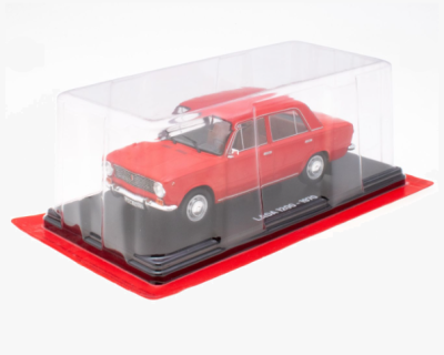 Метална кола LADA 1200 Red - 1970 Hachette ABACR903 | ПАТИЛАНЦИ